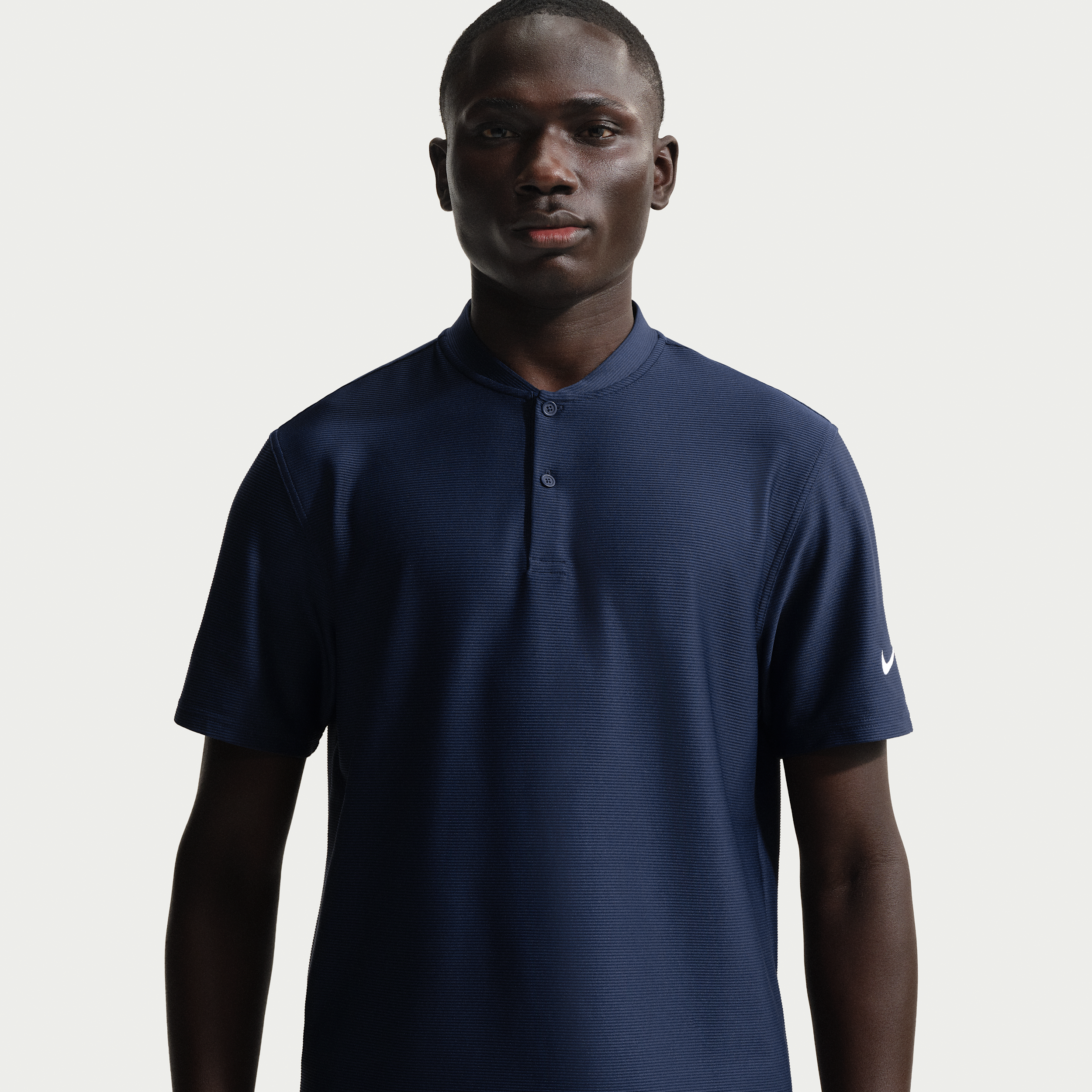 NIKE men's velocity dri-fit blade collar golf polo