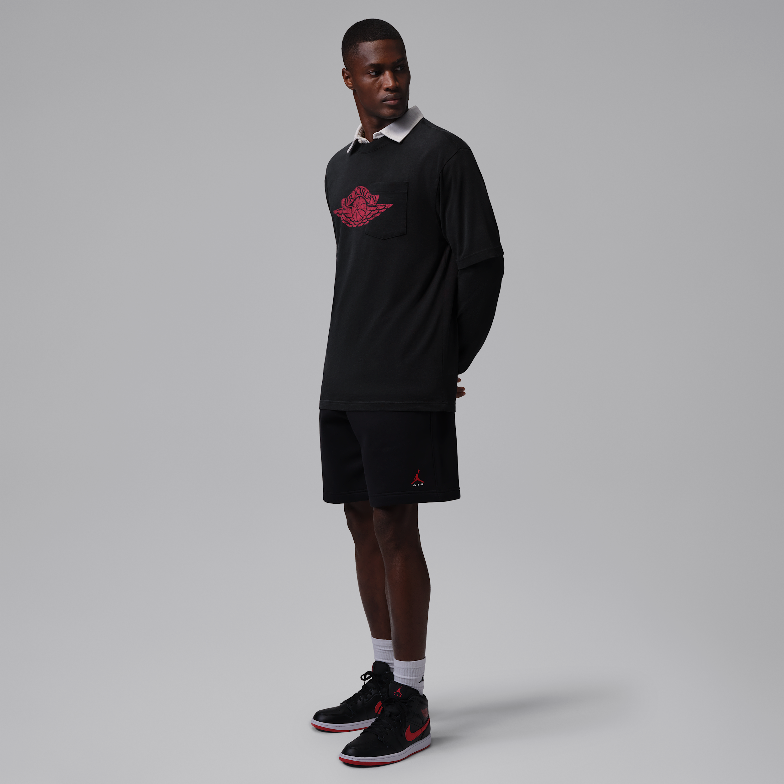 JORDAN men's flight essentials pocket t-shirt