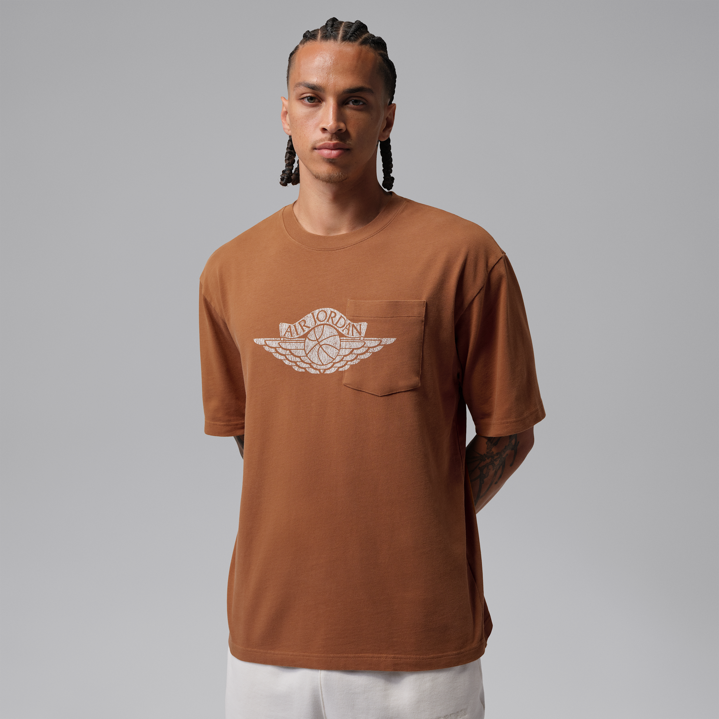 JORDAN men's flight essentials pocket t-shirt