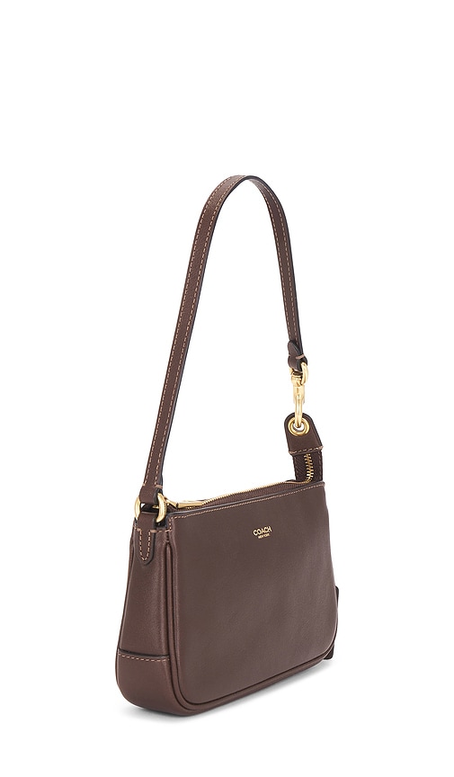 Coach Natural Grain Leather Plaza Bag 18 - Maple | Editorialist