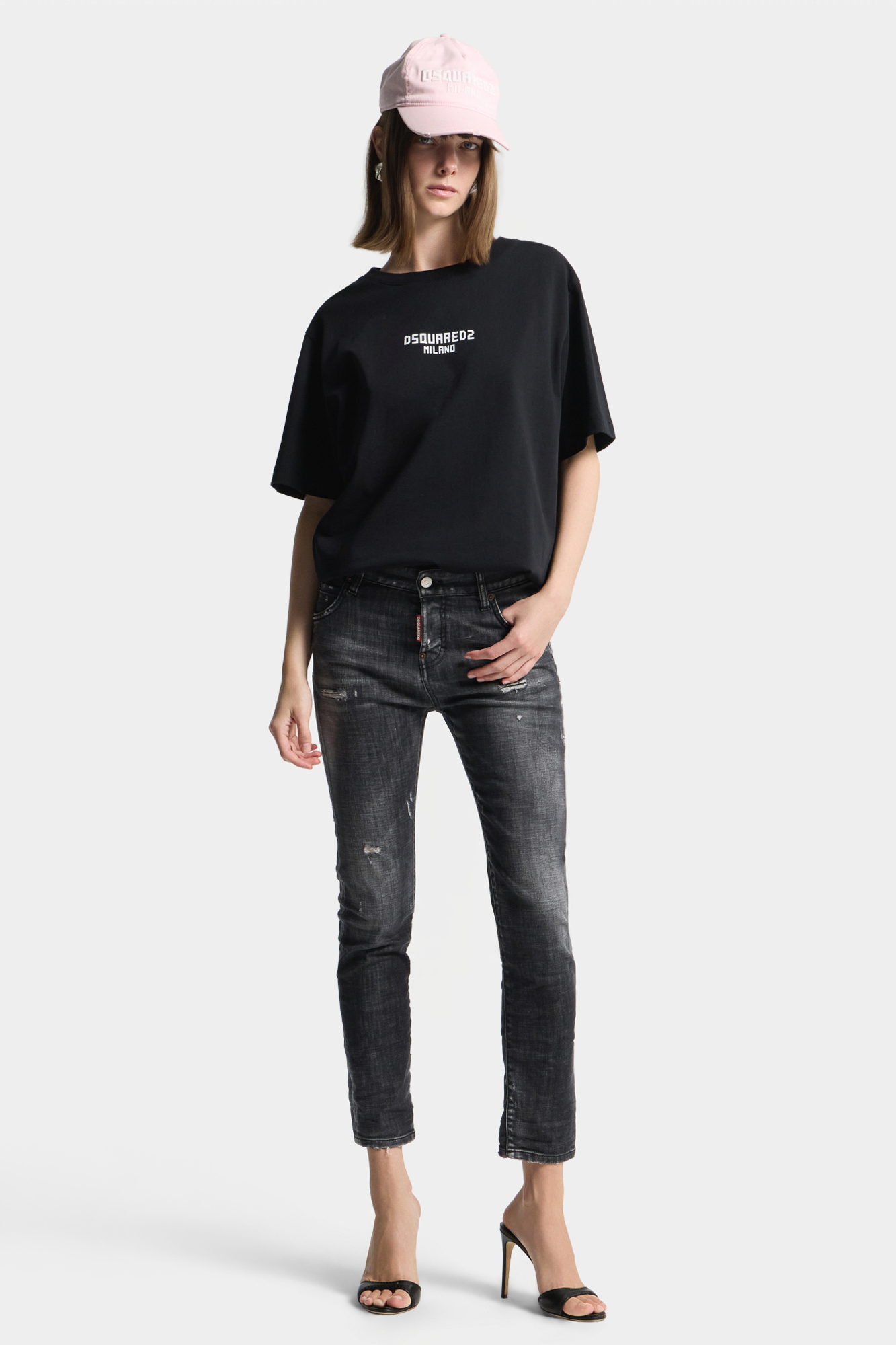DSQUARED2 Dsquared2 Milano Breezy Fit T-Shirt