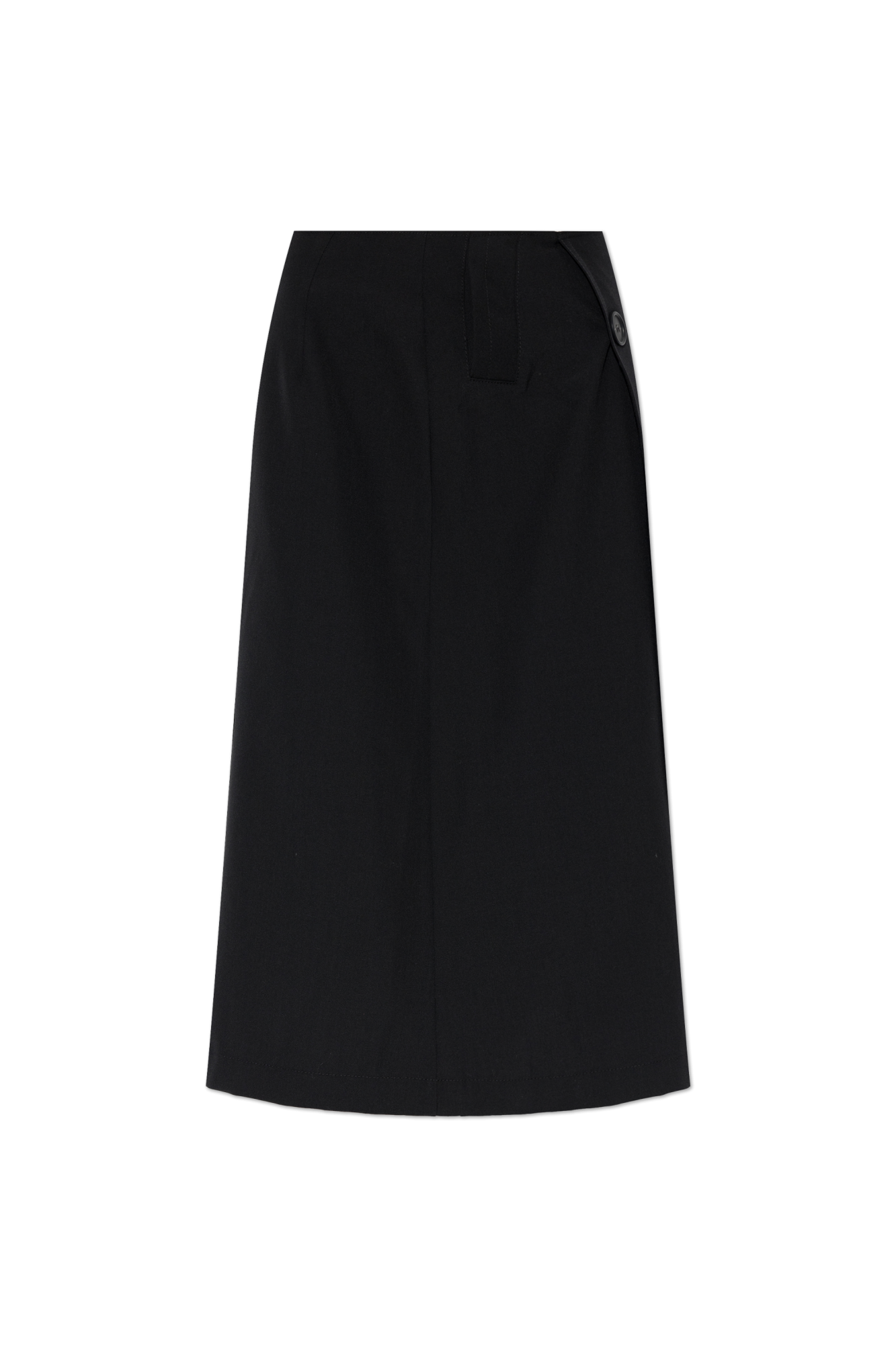 MAISON MARGIELA MM6 Maison Margiela Straight Midi Skirt with Slit Detail