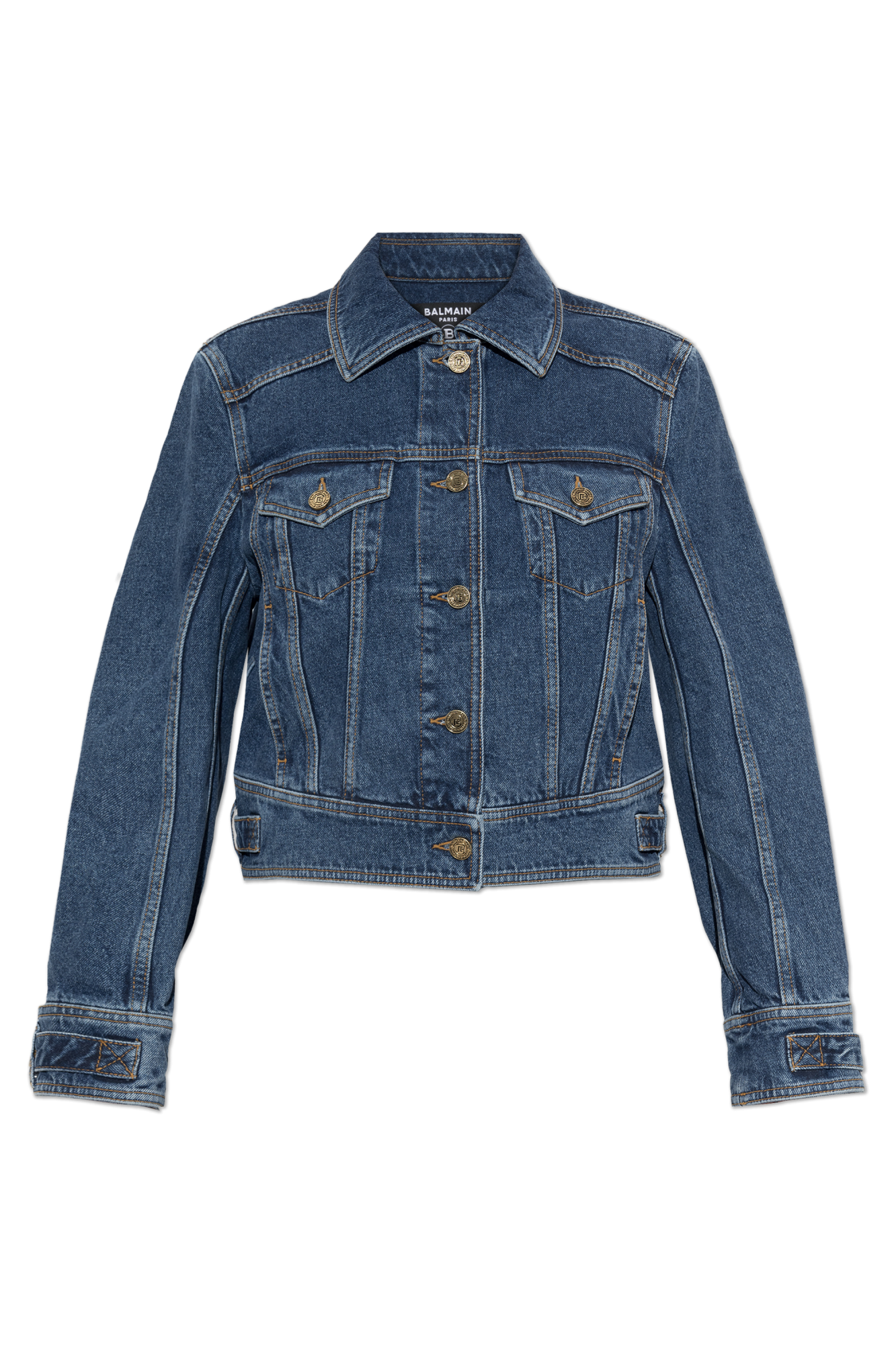 BALMAIN Balmain Classic Blue Denim Jacket