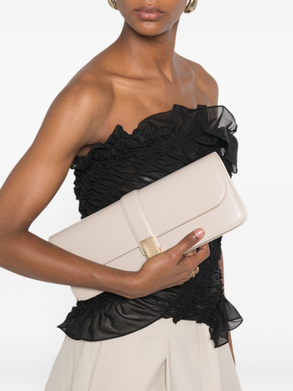 KHAITE Khaite Blake Leather Clutch