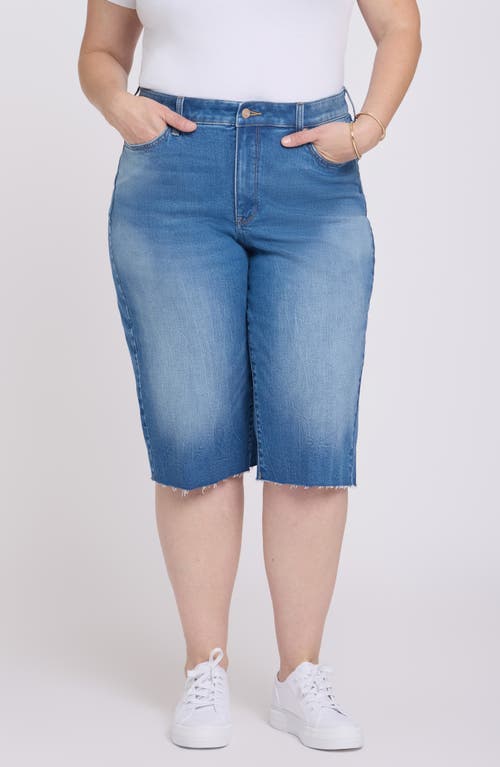 NYDJ NYDJ Kristie Bermuda Shorts with Raw Edge Hem
