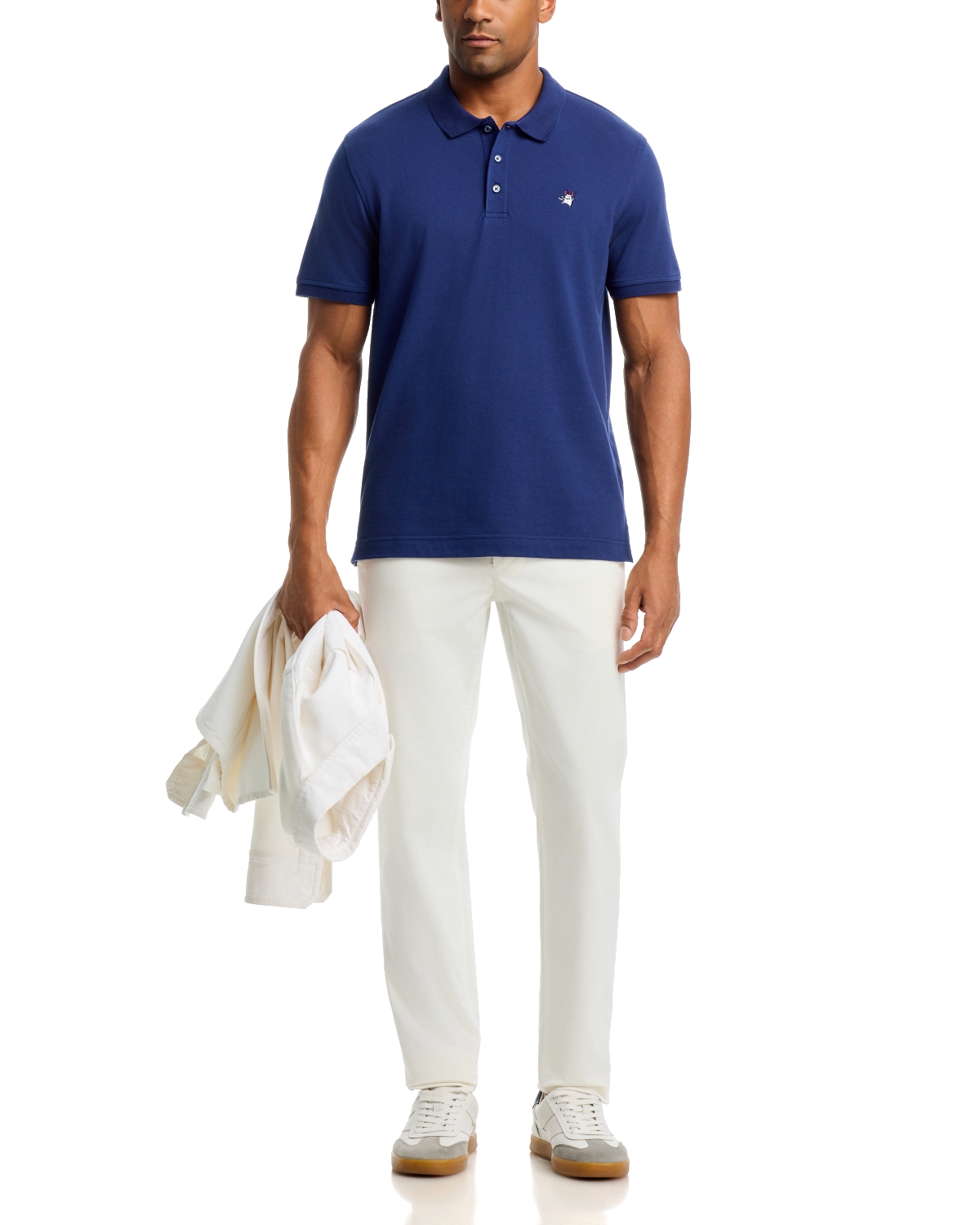 ROBERT GRAHAM devil polo shirt