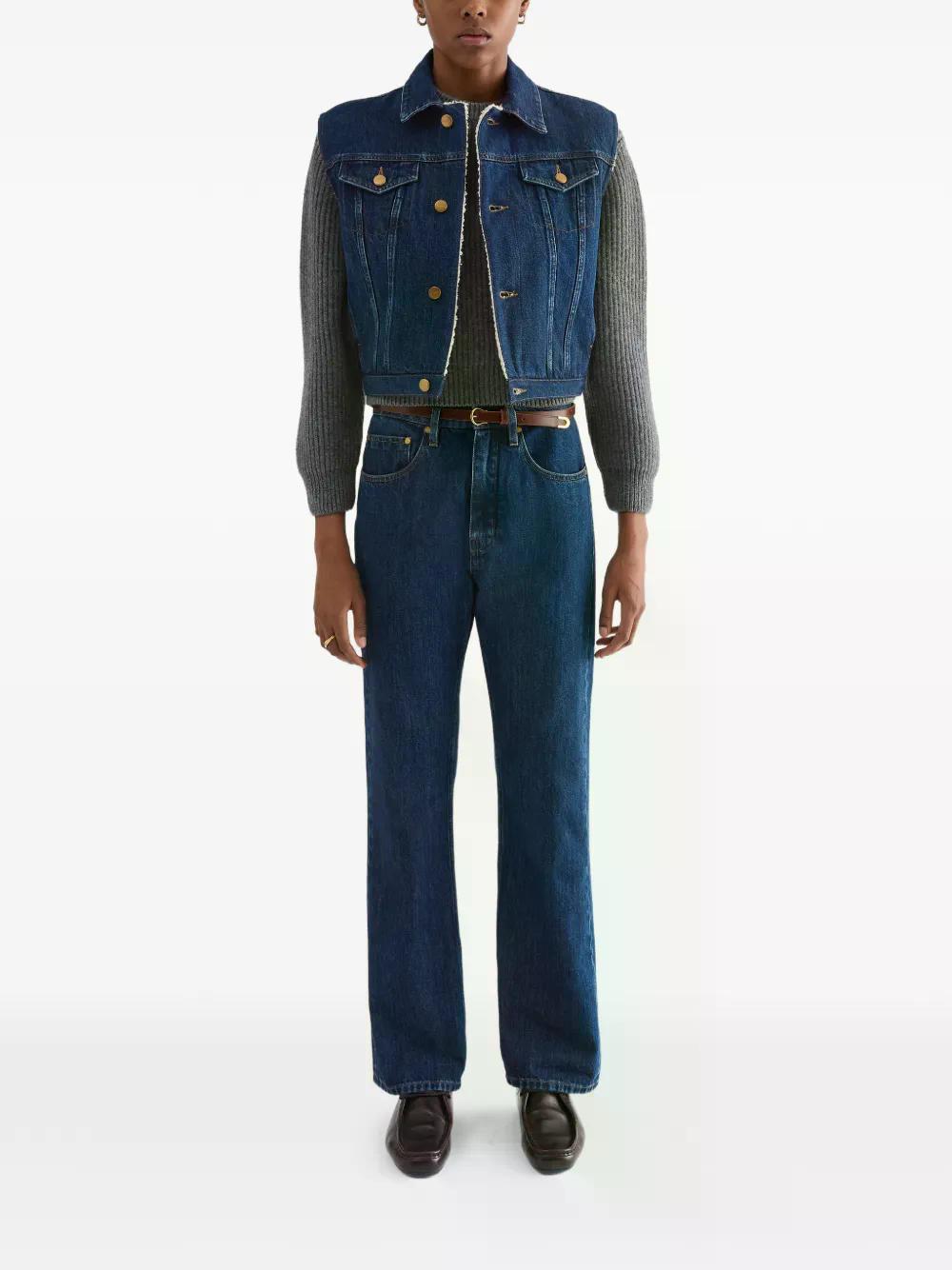 JIL SANDER Jil Sander Flared Cotton Jeans