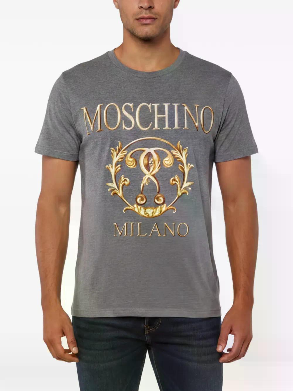 MOSCHINO logo-print t-shirt