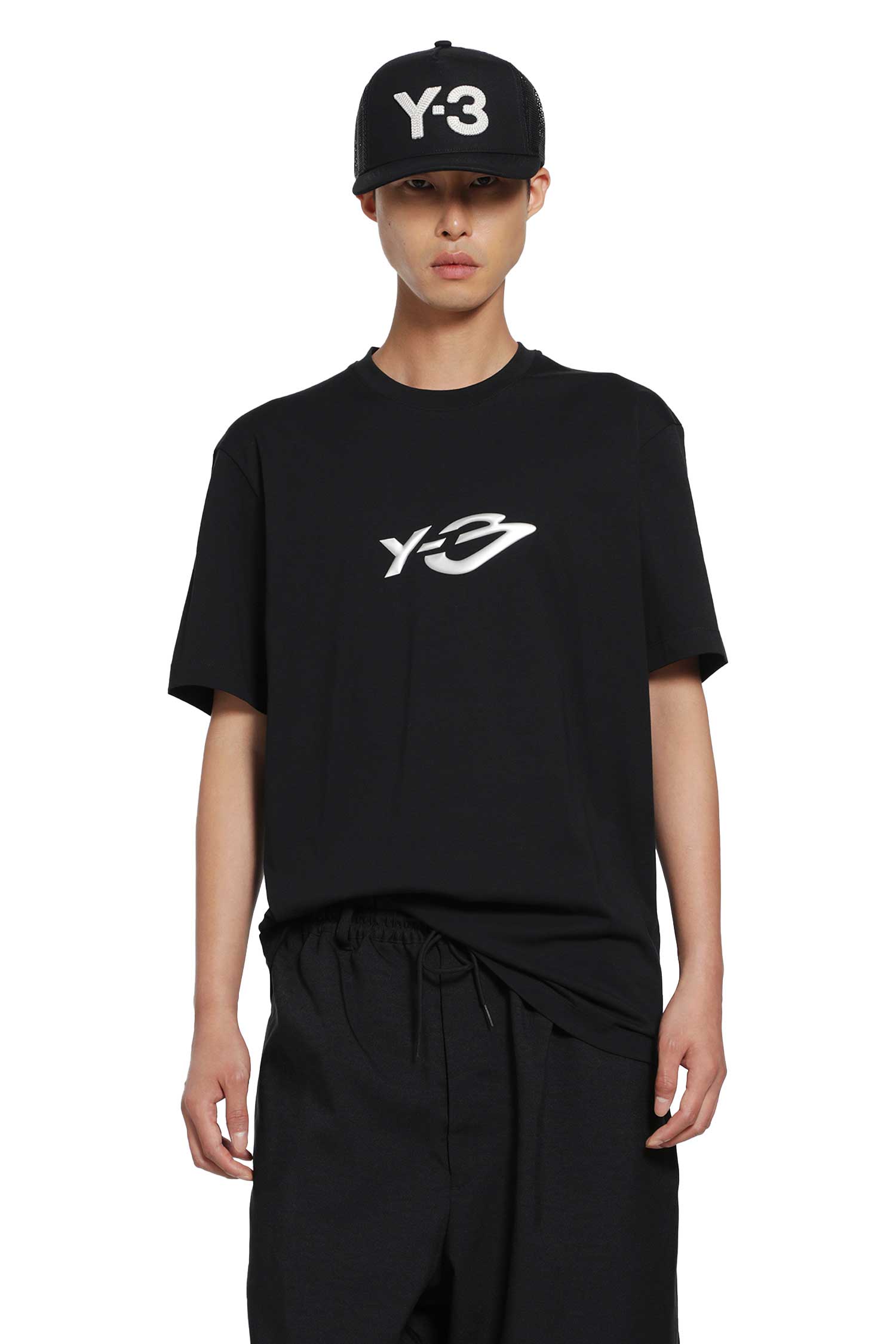 Y3 liquid logo t-shirt