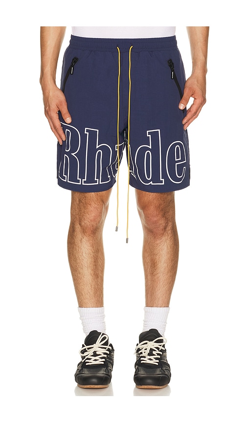 RHUDE RHUDE Logo Ripstop Shorts