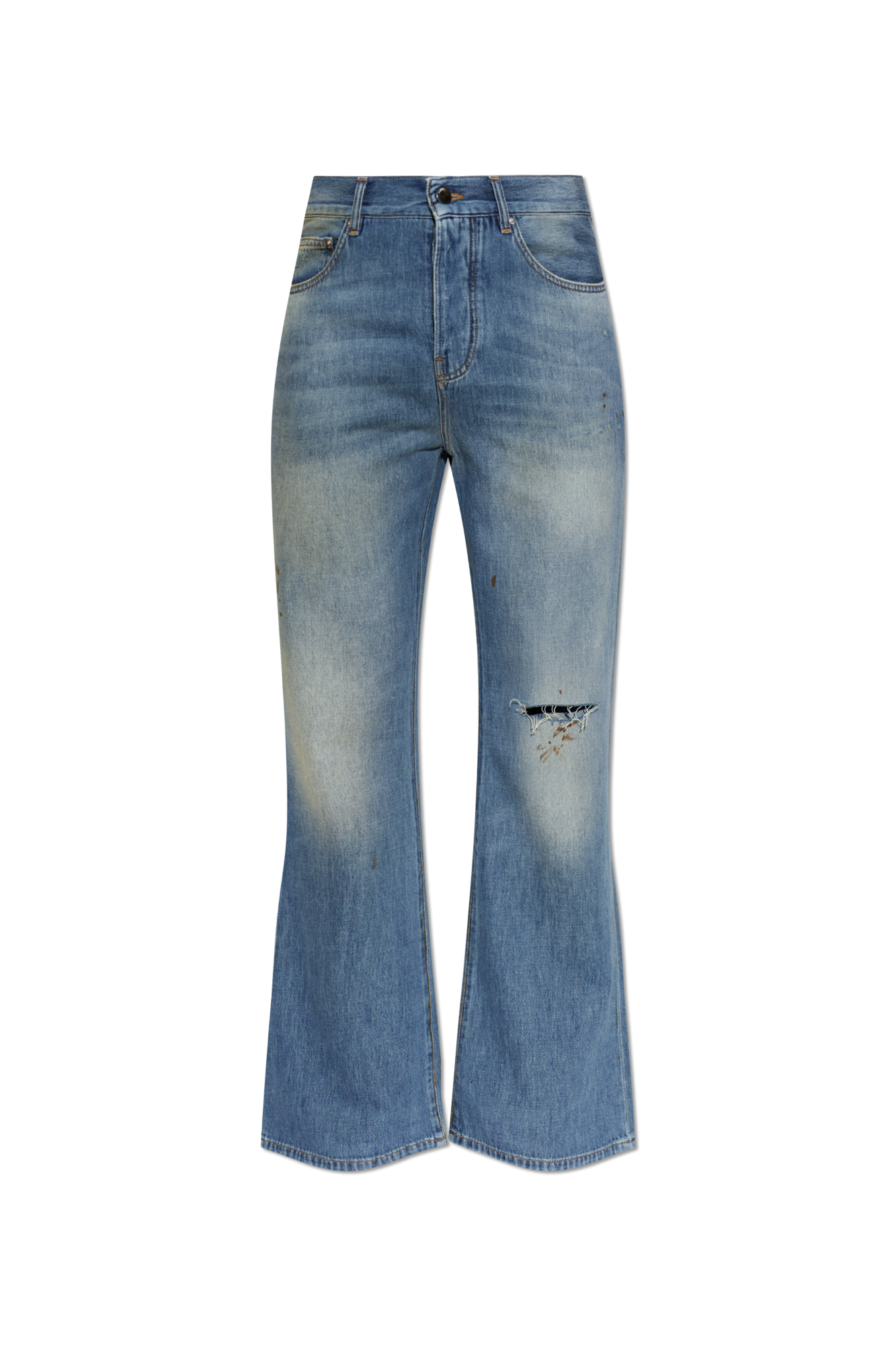AMIRI Amiri Vintage Effect Bootcut Jeans