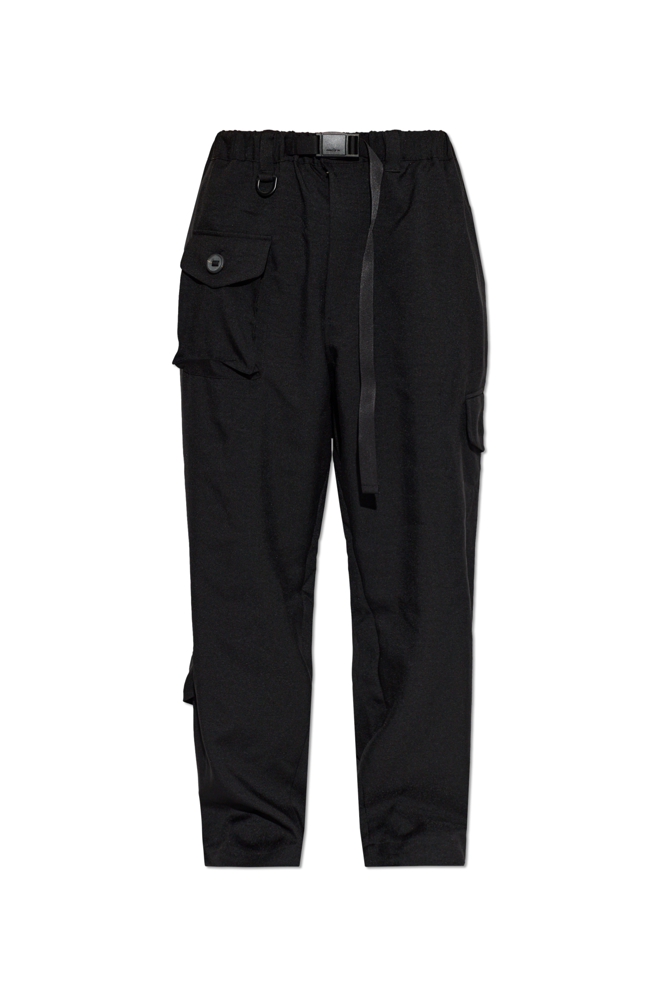 Y3 Y-3 Black Cargo Trousers