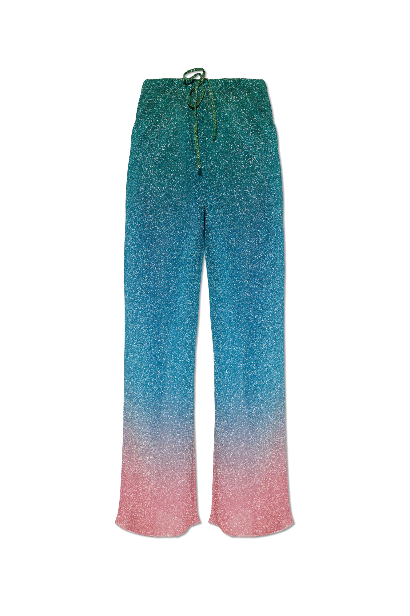 OSEREE OSÉREE Wide Leg Trousers with Lurex Thread