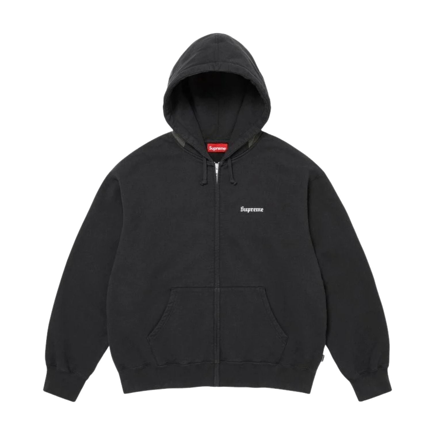 Supreme S Logo Zip-Up Hoodie - Blue | Editorialist