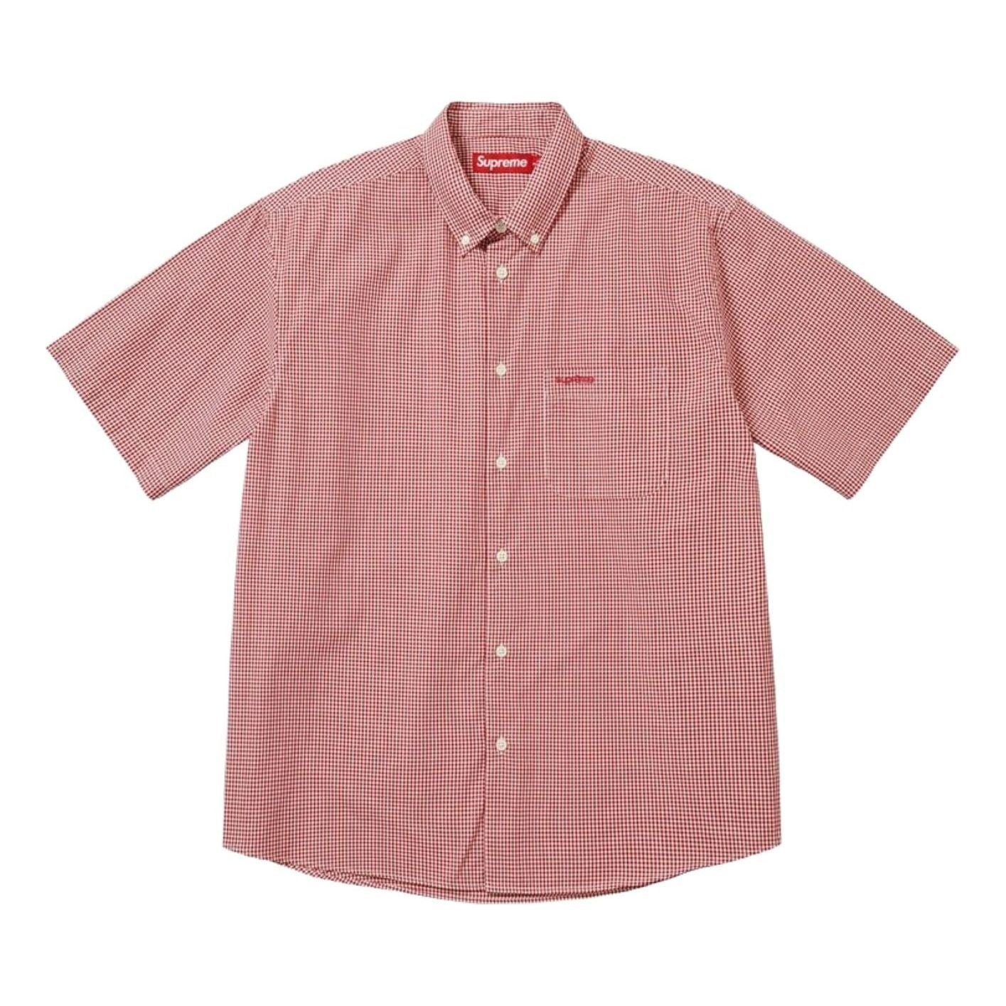 Supreme Ss26 Loose Fit Oxford S/S Shirt - Light Blue | Editorialist