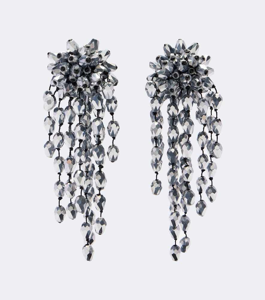 ALEXANDRE VAUTHIER Alexandre Vauthier Macro Crystal Draped Mini Dress