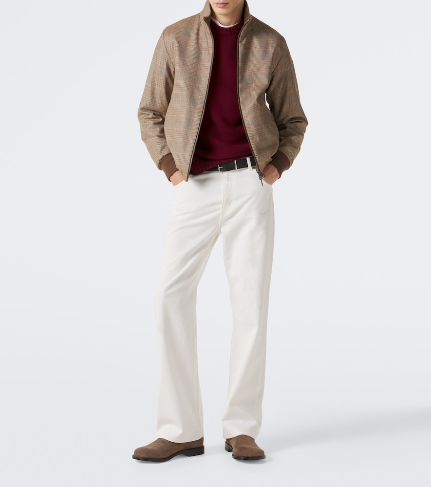 MONCLER Moncler Reversible Virgin Wool Bomber Jacket