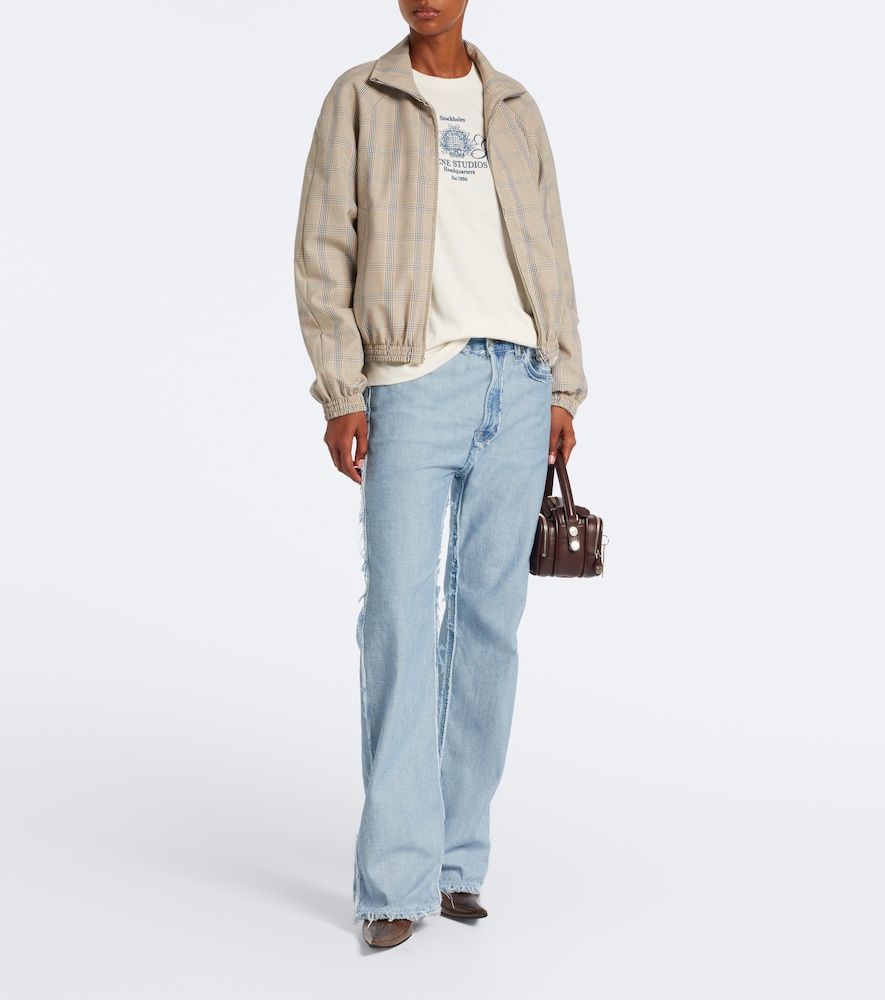 ACNE STUDIOS Acne Studios Layered Embroidered Cotton Jersey T-Shirt