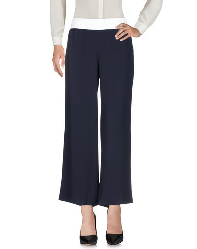 ARMANI EXCHANGE Armani Exchange Midnight Blue Crepe Straight Leg Pants