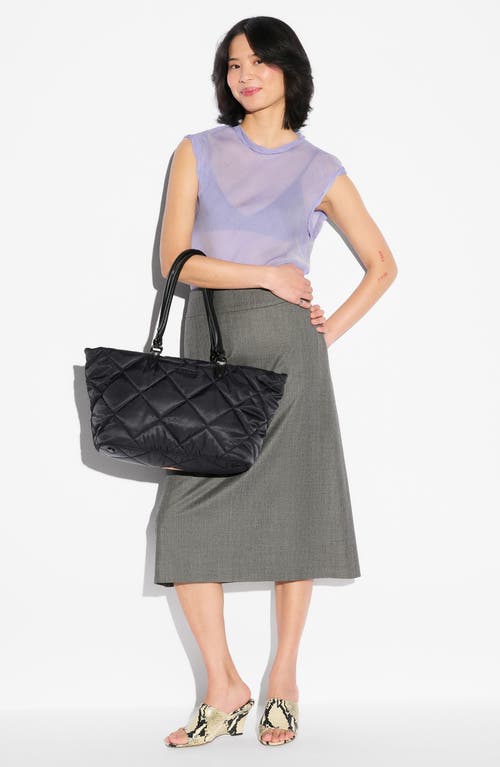MZ WALLACE MZ Wallace Medium Madison East/West Quilted Nylon Tote