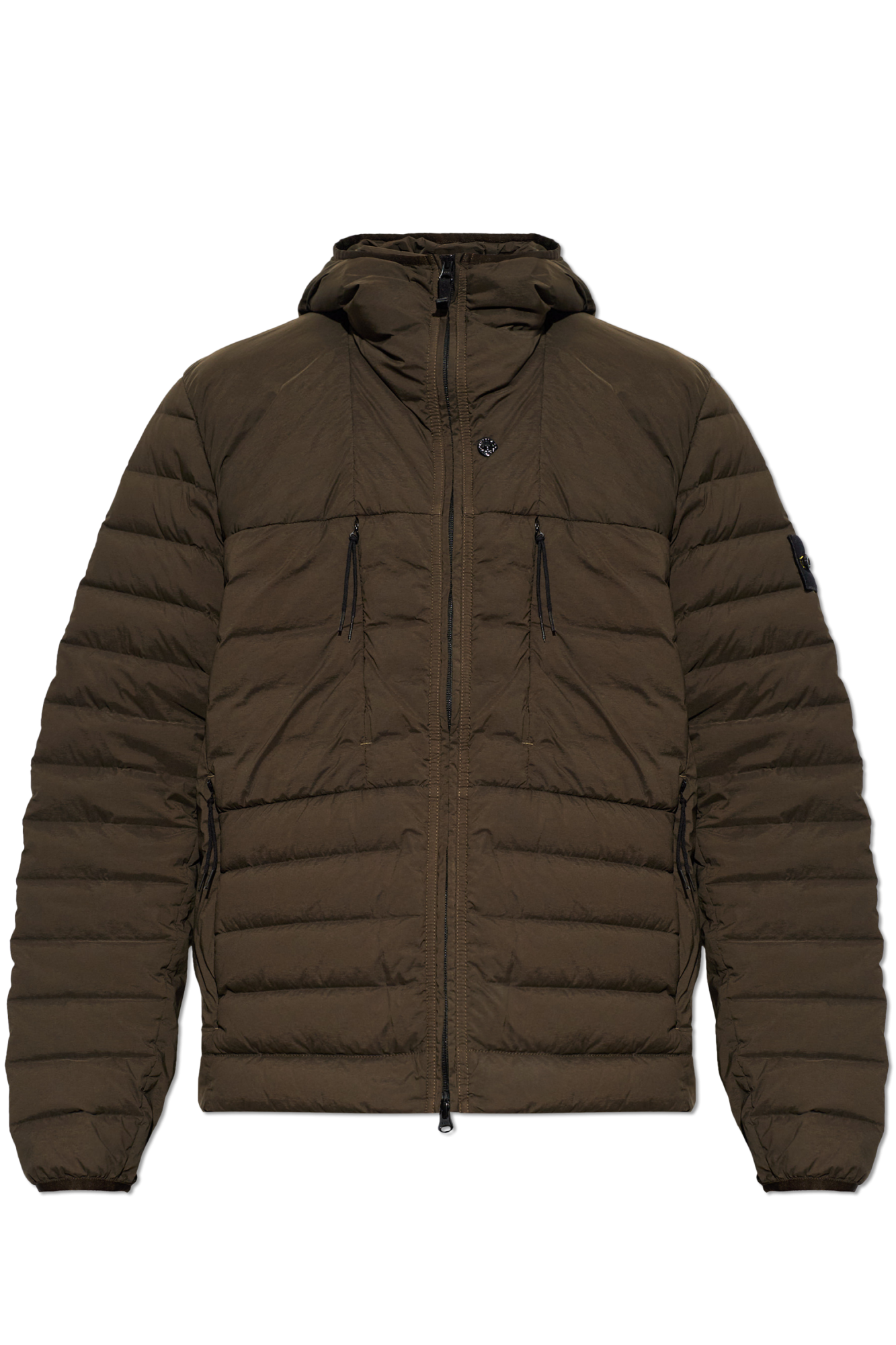 STONE ISLAND Stone Island Quilted Down Jacket with Hood