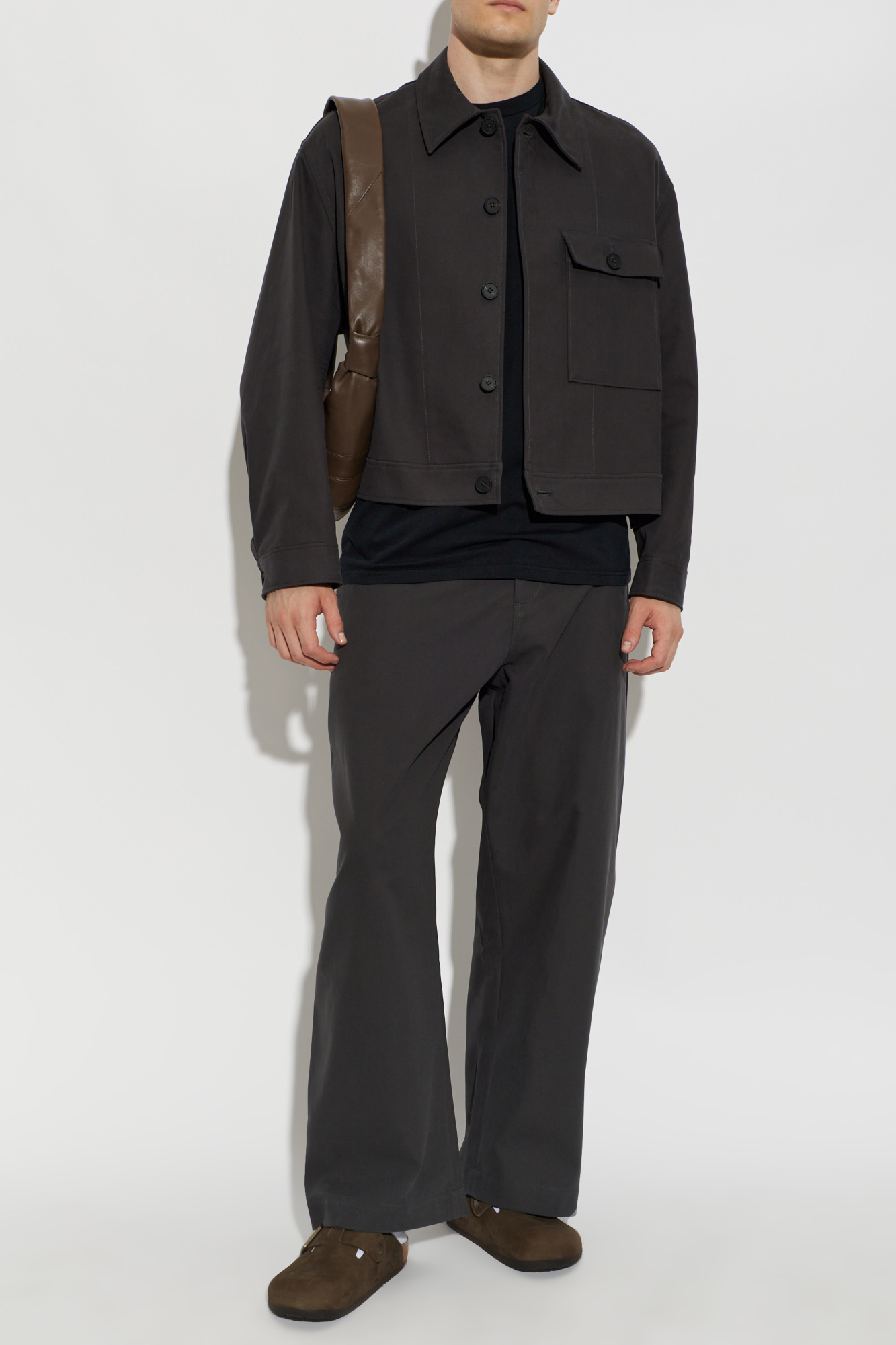 STUDIO NICHOLSON Studio Nicholson "Minard" Wide Leg Trousers