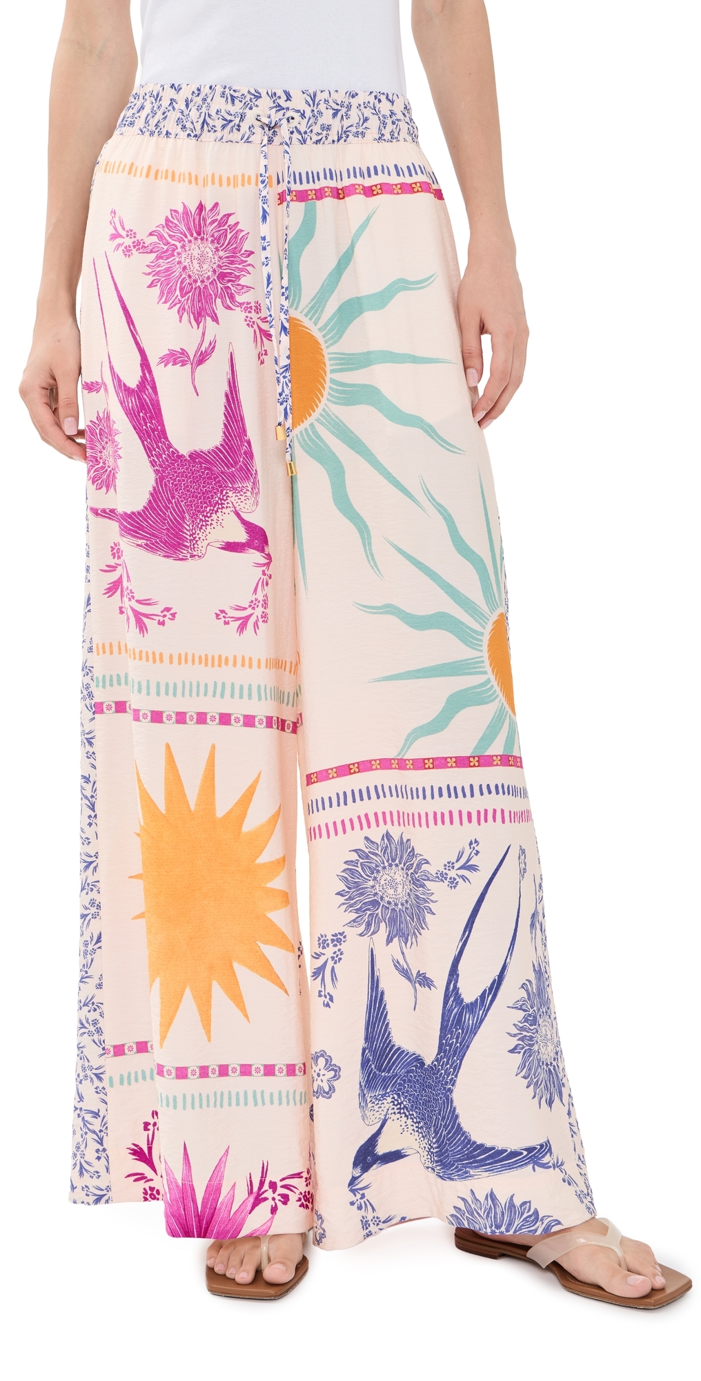 AGUA BENDITA Agua Bendita Janis Wide Leg Pants