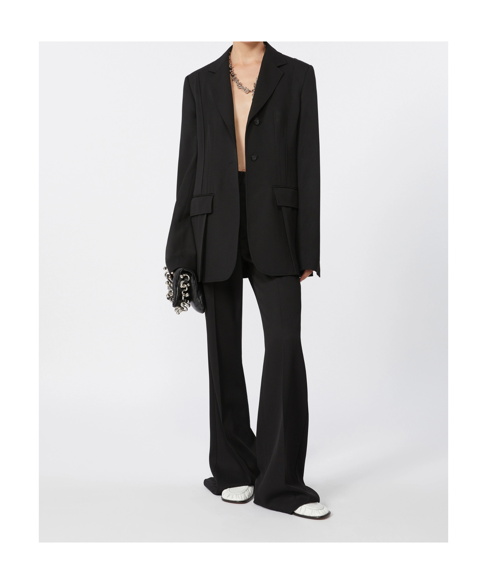 SPORTMAX Sportmax Flared Tailored Trousers