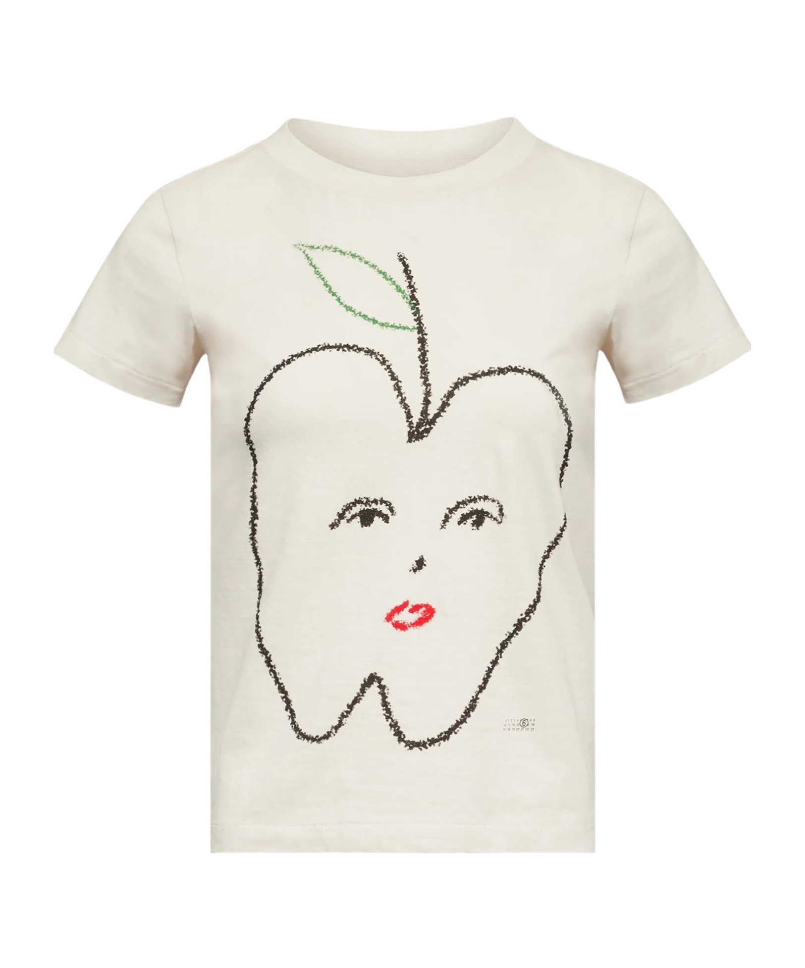 MAISON MARGIELA Mm6 Maison Margiela Apple Print T-Shirt