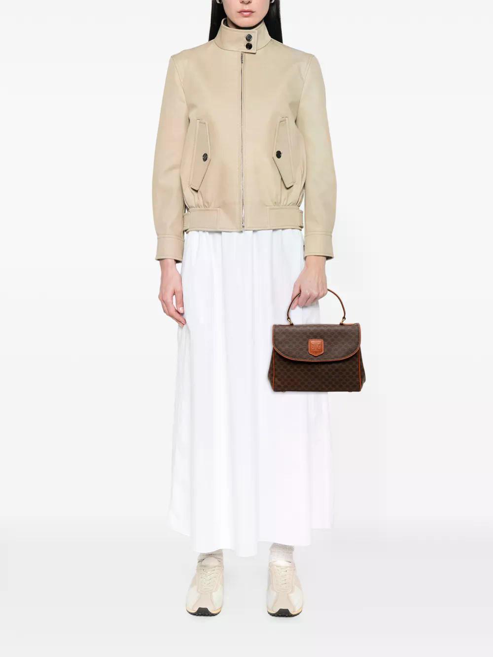 CELINE Celine Macadam Coated Canvas Handbag