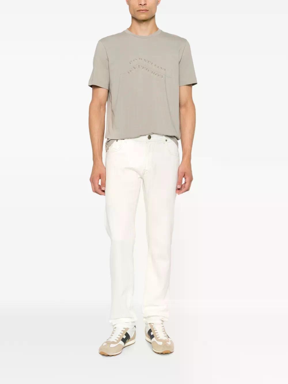 CORNELIANI logo-print t-shirt