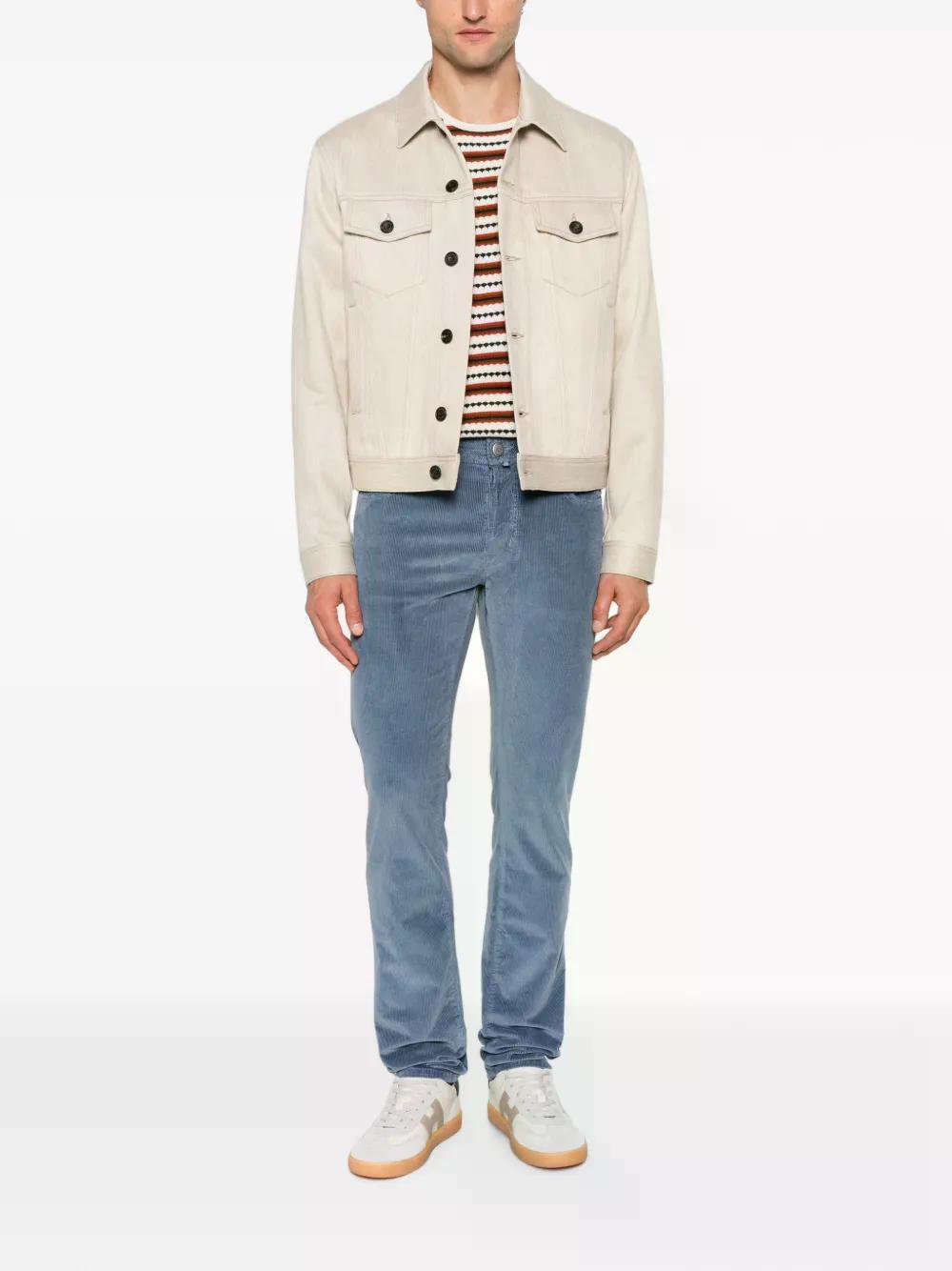 JACOB COHEN Jacob Cohën Bard Slim-Fit Corduroy Trousers