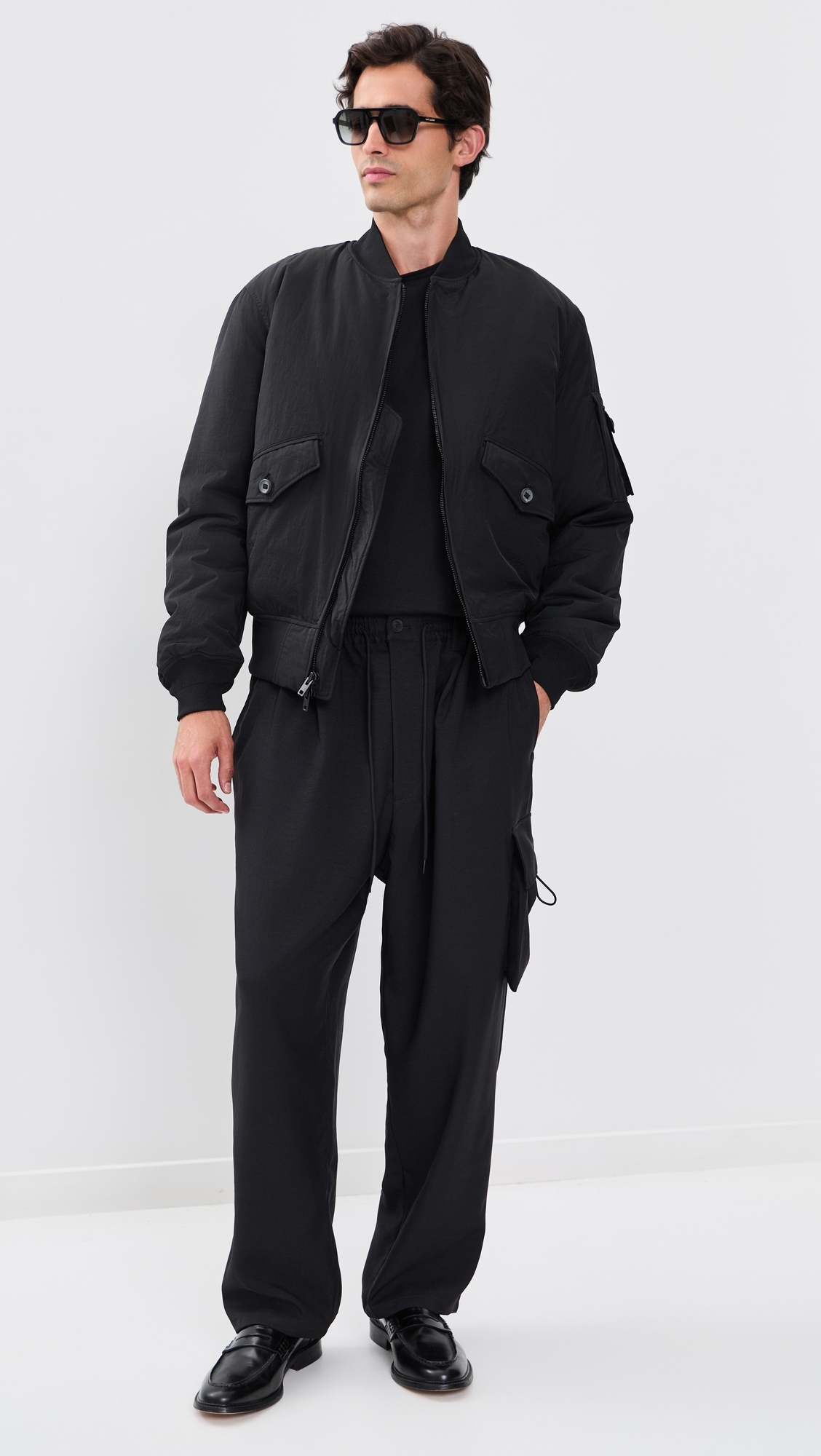 Y3 Y-3 Cargo Pants with Drawstring Waist