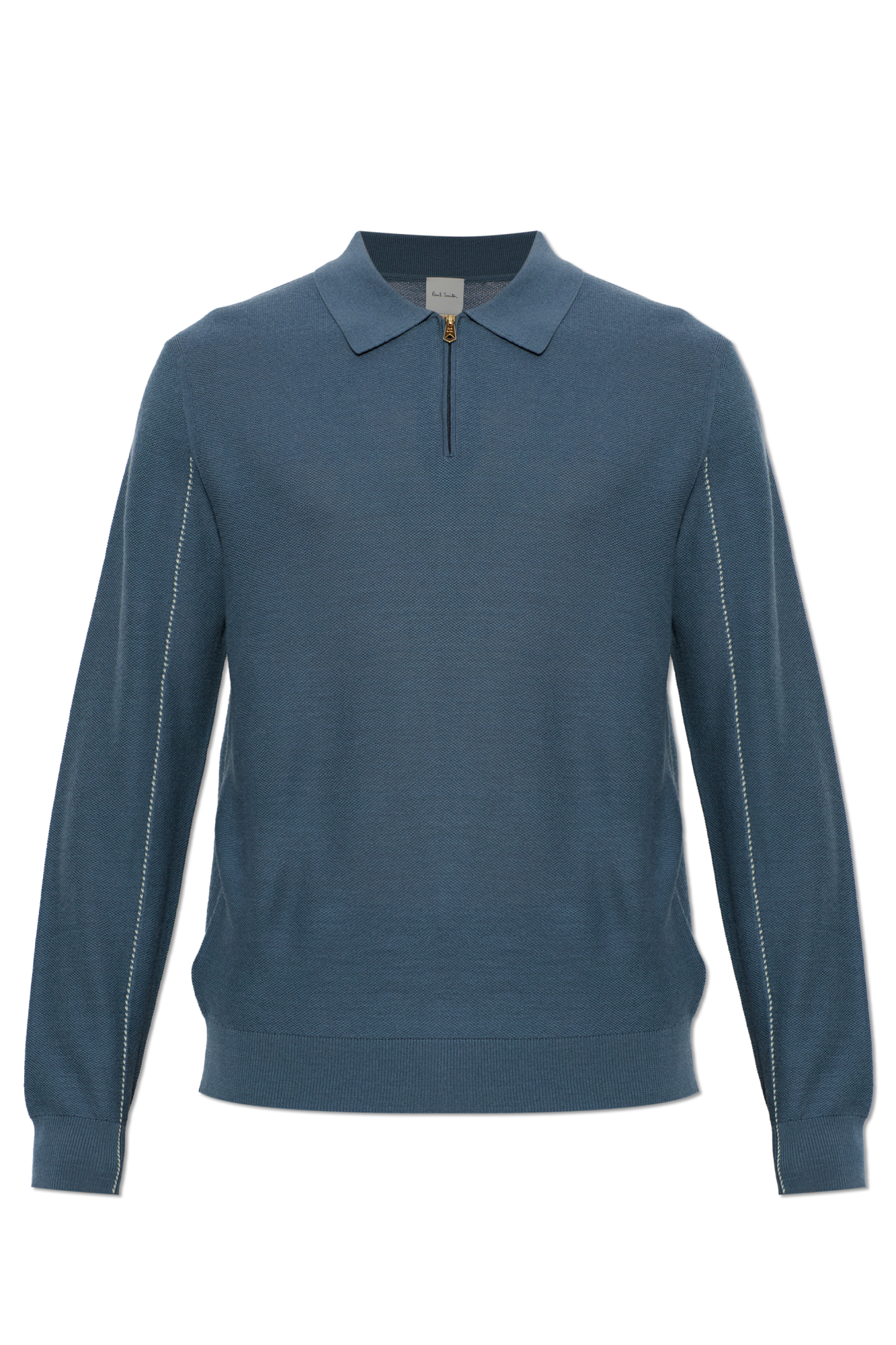 PAUL SMITH wool long-sleeve polo