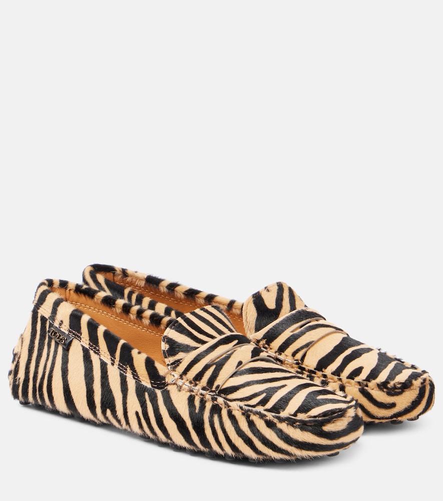 TOD'S Tod's Gommino Calf Hair Driving Shoes