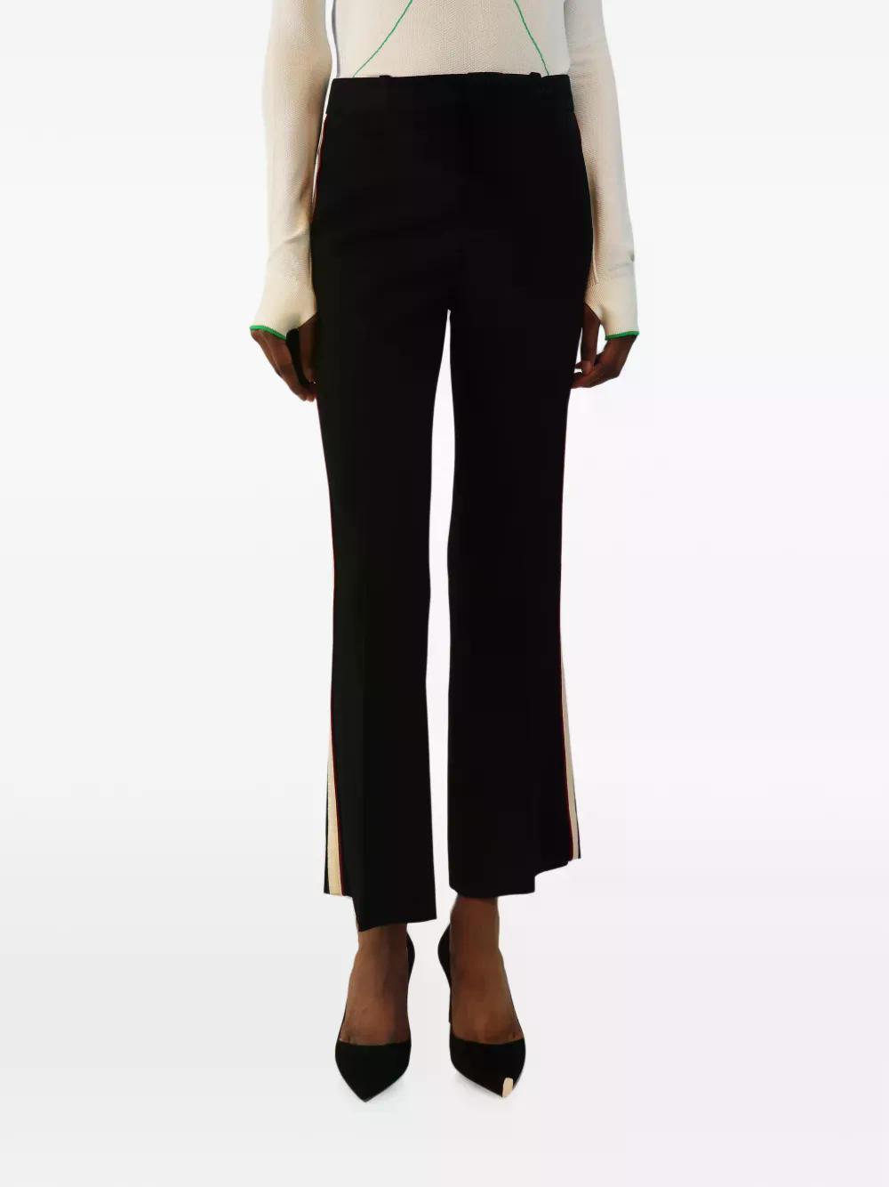 GUCCI Gucci Straight-Leg Trousers with Side Stripe Detail