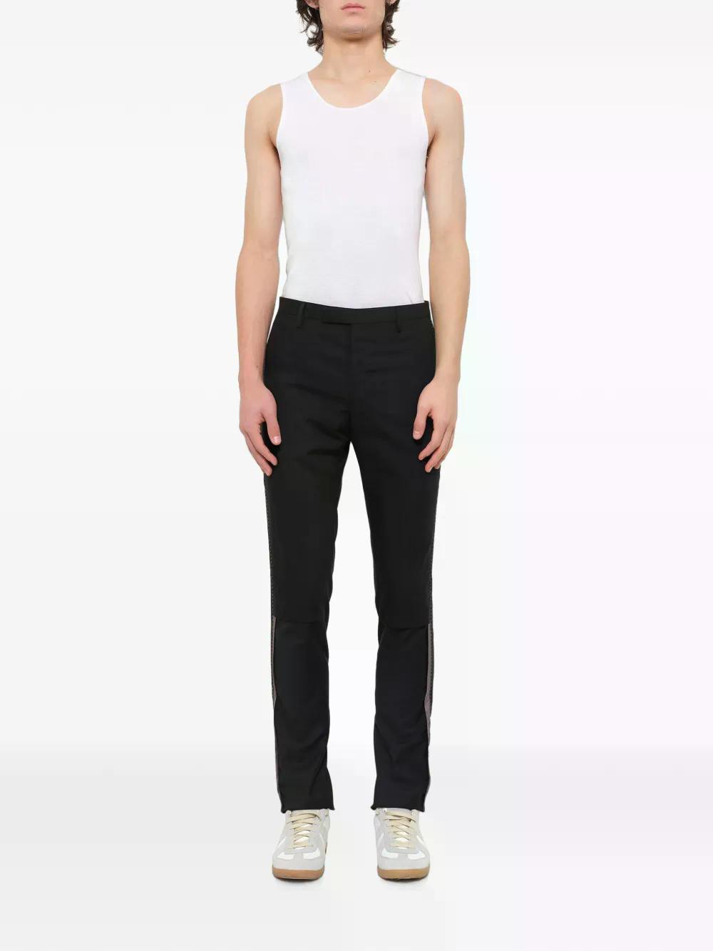 LANVIN Lanvin Tailored Trousers with Contrast Side Panels