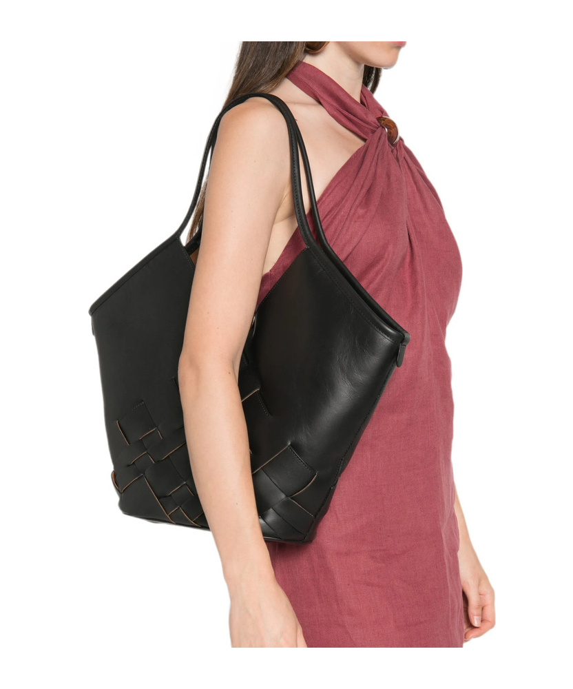 HEREU HEREU Woven Detail Handbag