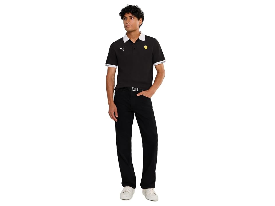 PUMA scuderia ferrari piquet polo men's clothing black
