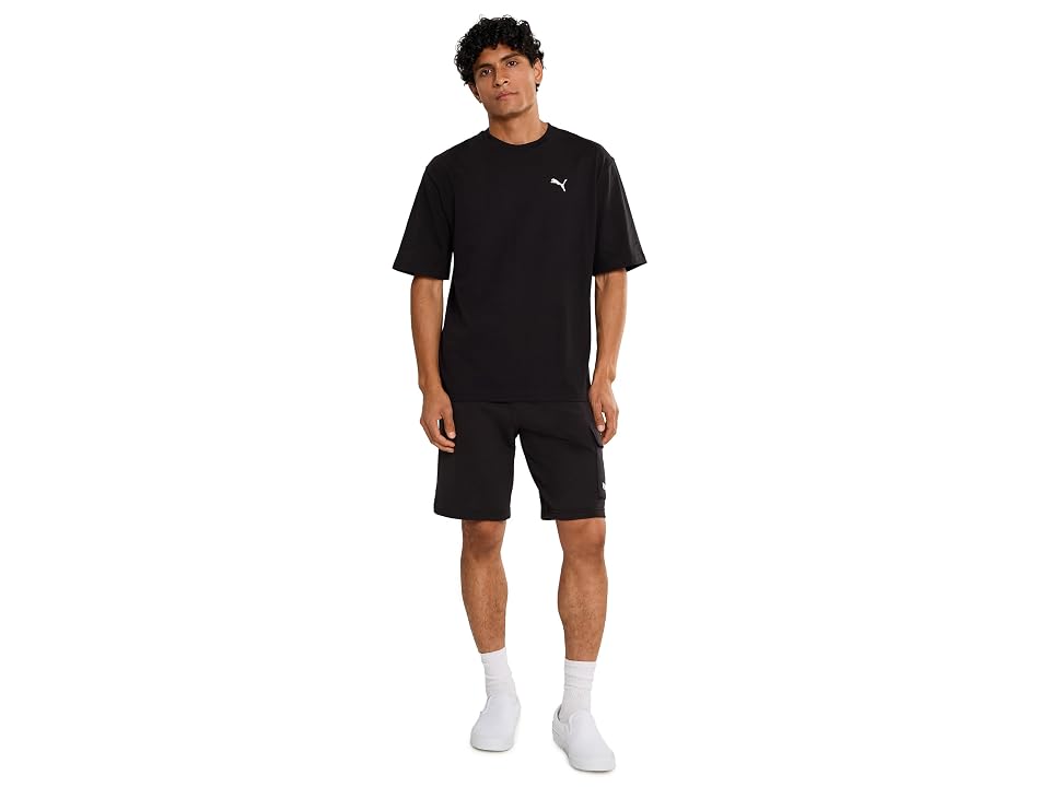 PUMA essentials boxy t-shirt men's t shirt black