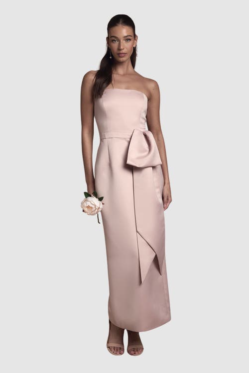 COAST Coast Bandeau Bow-Waist Maxi Dress