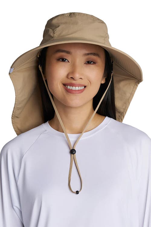 COOLIBAR Coolibar Safeshade Wide Brim Sun Hat with Neck Flap