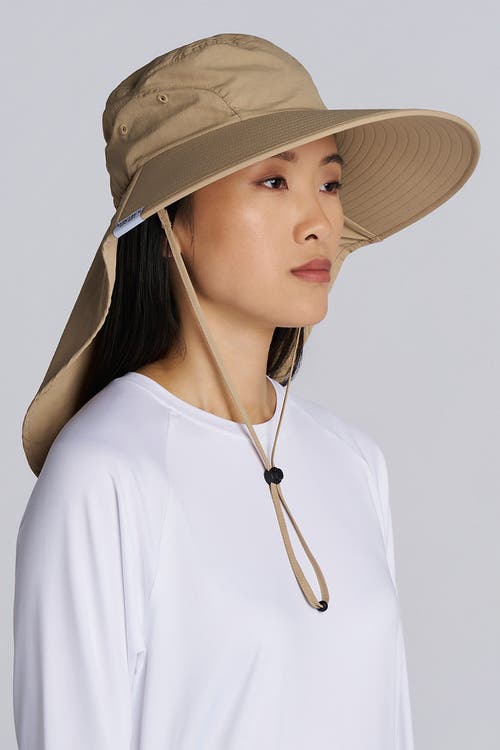 COOLIBAR Coolibar Safeshade Wide Brim Sun Hat with Neck Flap