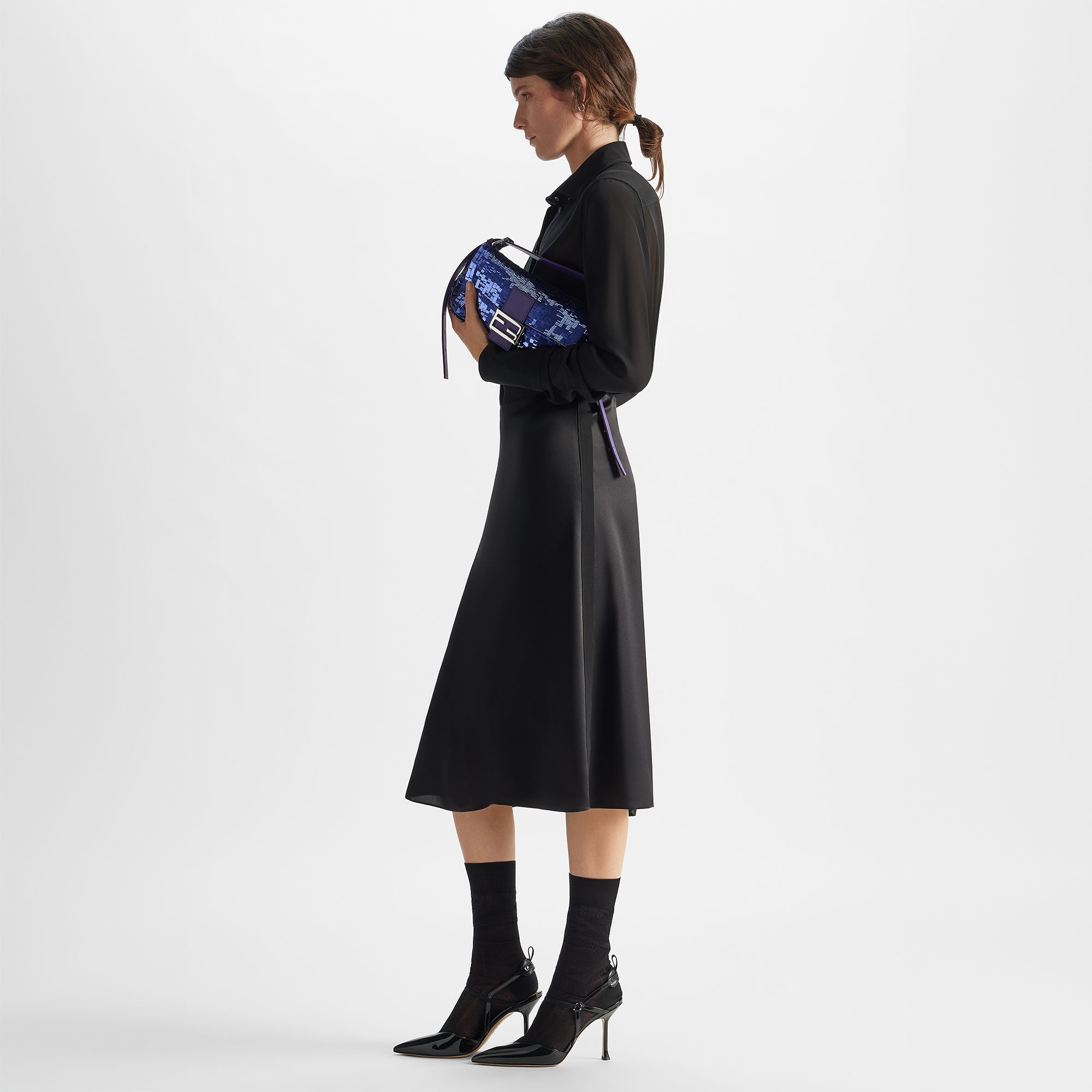 FENDI Fendi Very Colibrì Slingback Stilettos