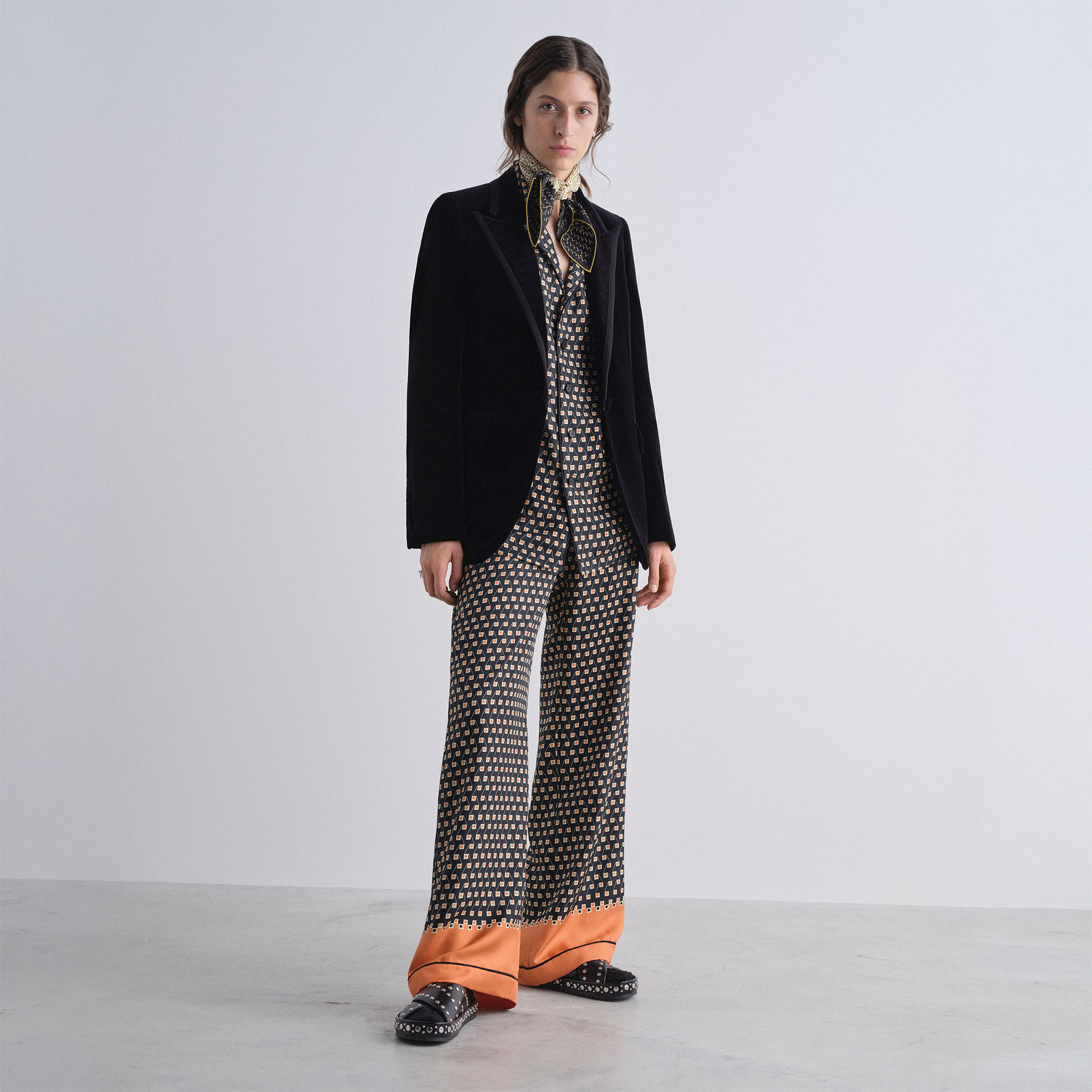 FENDI Fendi Silk Georgette Shirt