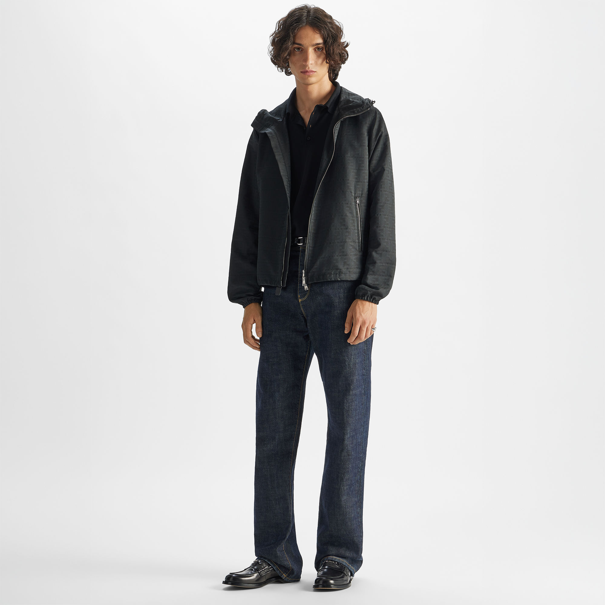 FENDI Fendi FF Zucca Jacquard Nylon Blouson