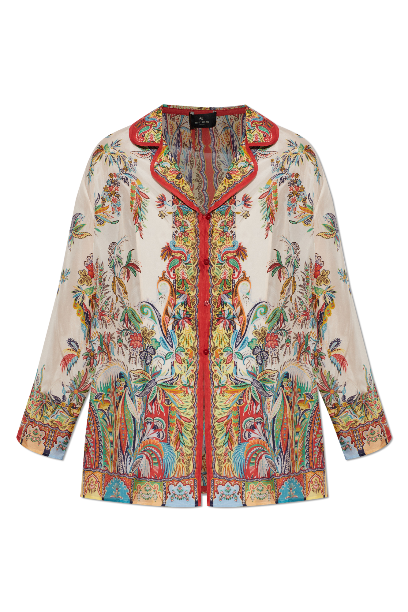ETRO Etro Silk Shirt with Multicolor Print