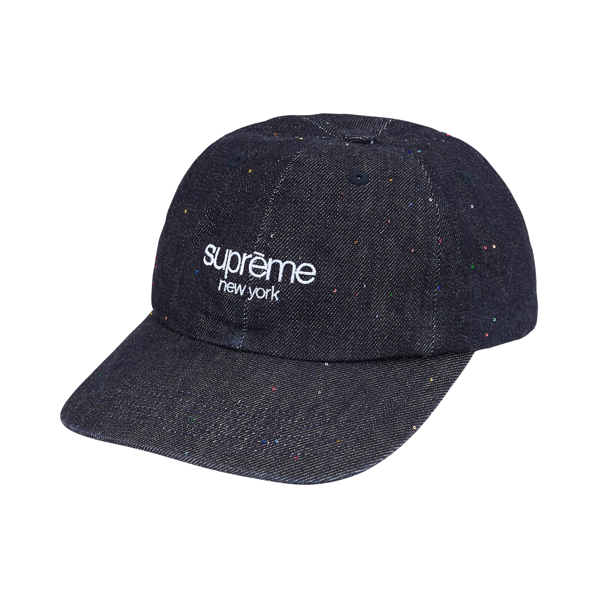 Supreme X Burberry Denim 6-Panel Cap - Blue | Editorialist