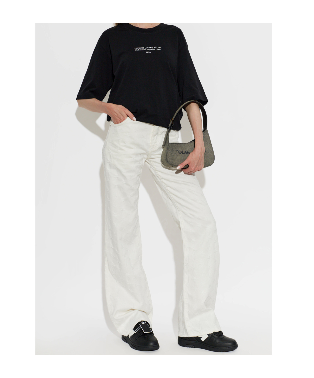 OFF-WHITE Off-White Out Of Office Lace-Up Sneakers