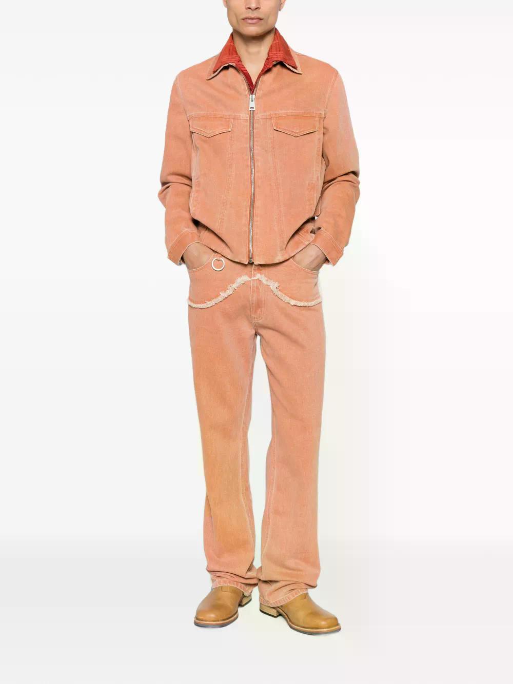 ÉTUDES STUDIO Études Studio Zip-Up Slim-Fit Denim Jacket